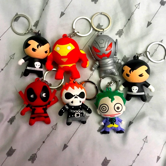 Other | Collectible Marvel And Dc Keychains | Poshmark